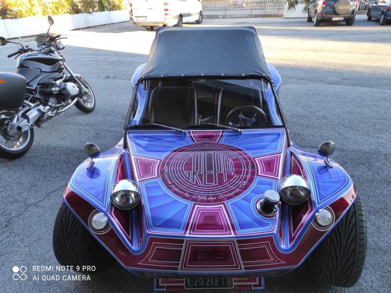 Macchina Buggy Viola