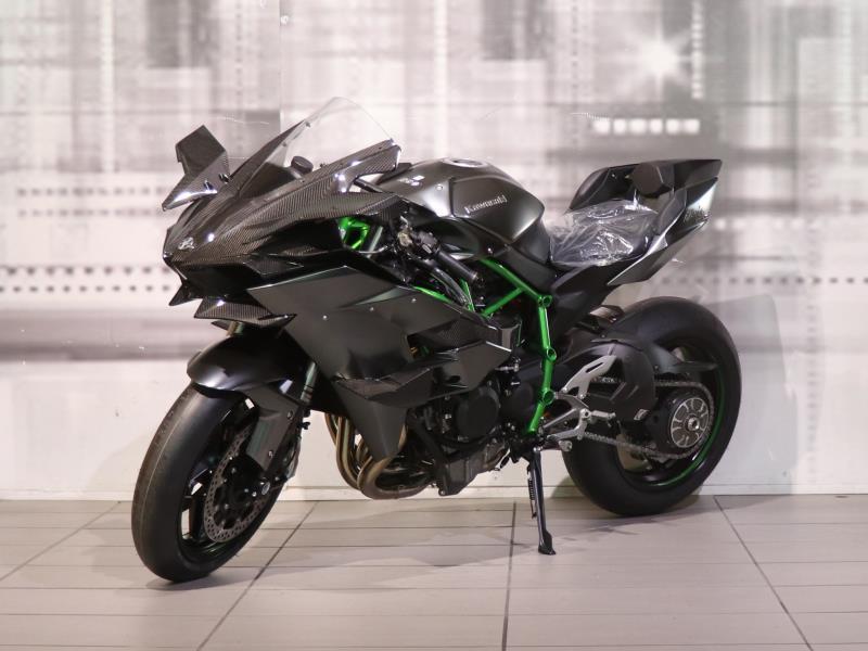Kawasaki Ninja H2R colore mirror coated matte spark blac nuovo in vendita