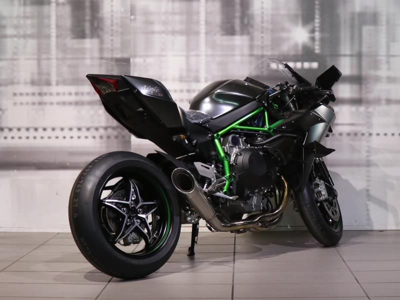 Kawasaki Ninja H2R colore mirror coated matte spark blac nuovo in vendita
